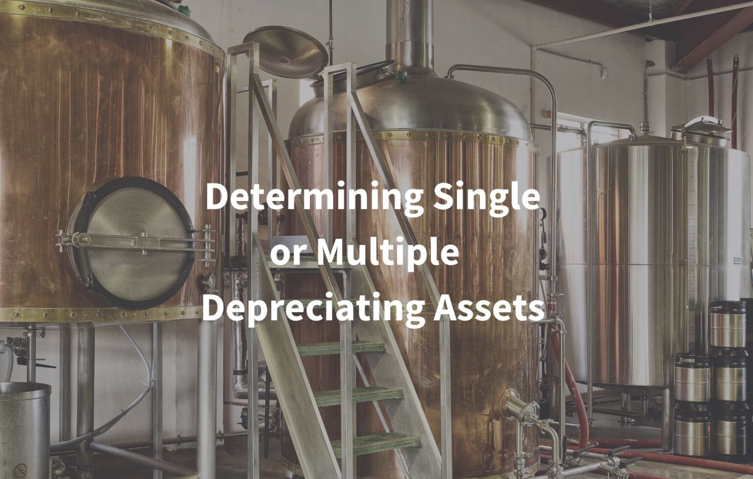 Determining Single or Multiple Depreciating Assets - Simmons ...